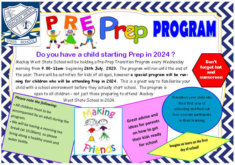 Pre-Prep Program for Preps in 2024